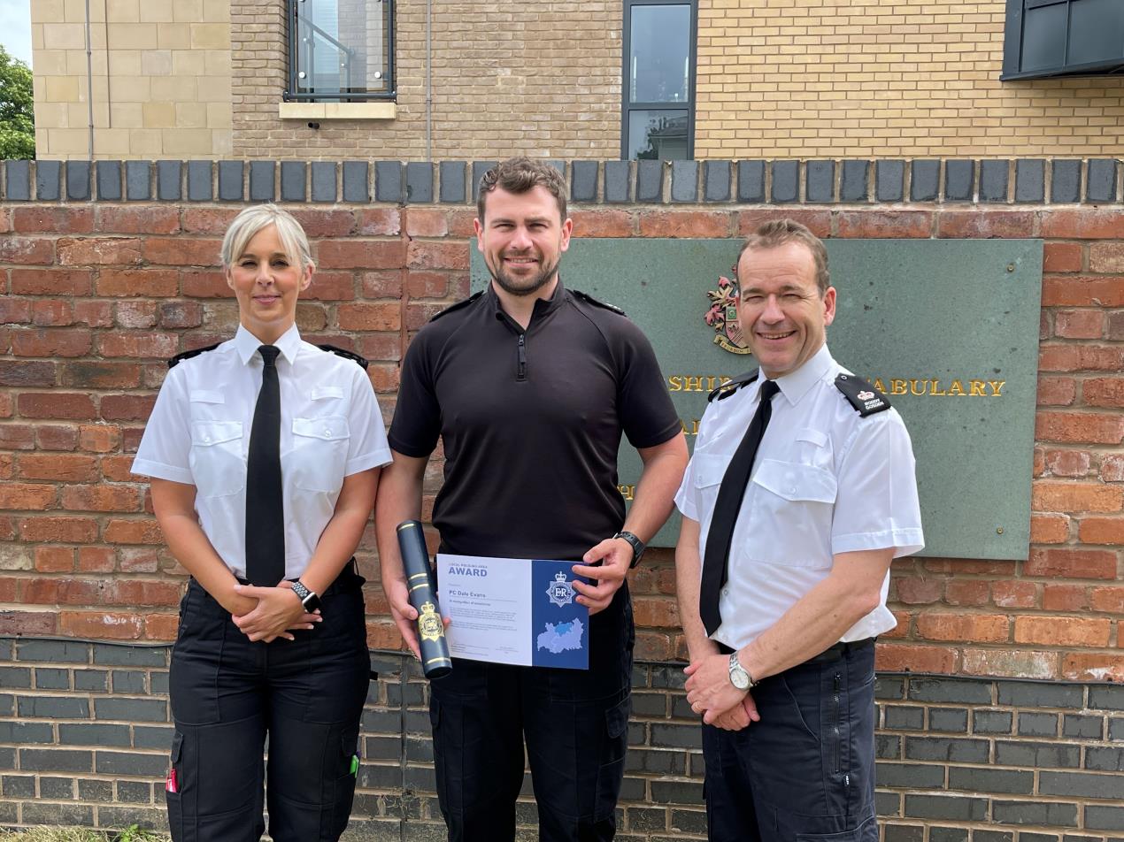Officers praised at Cheltenham and Tewkesbury Local Commander Awards ...