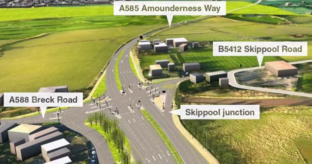 £150 million Lancashire bypass – main construction work gets underway ...