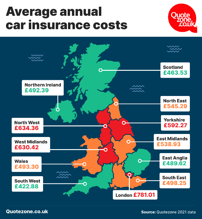 Car Cover: Quotezone Research Highlights Regional Variations